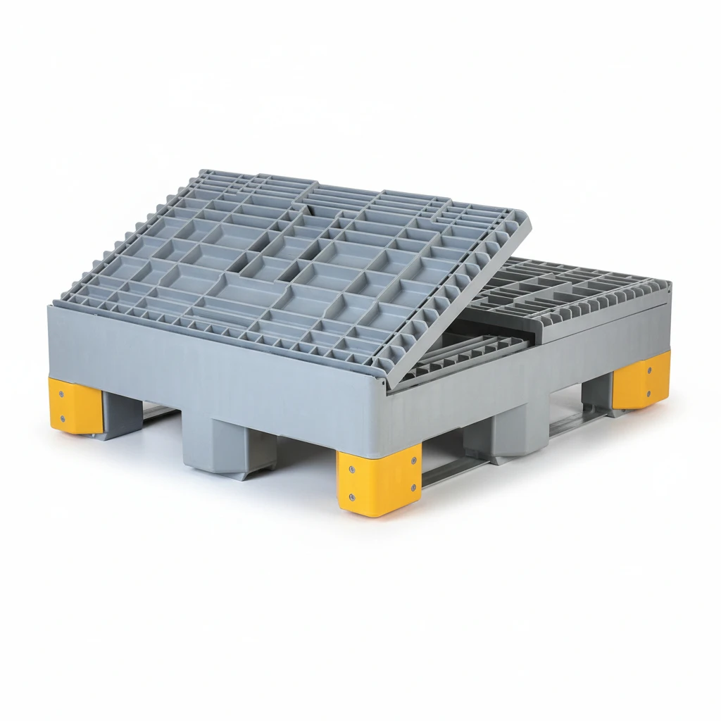 Caixa Pallet Plástica GLT Titanium 860 - M2 Soluções