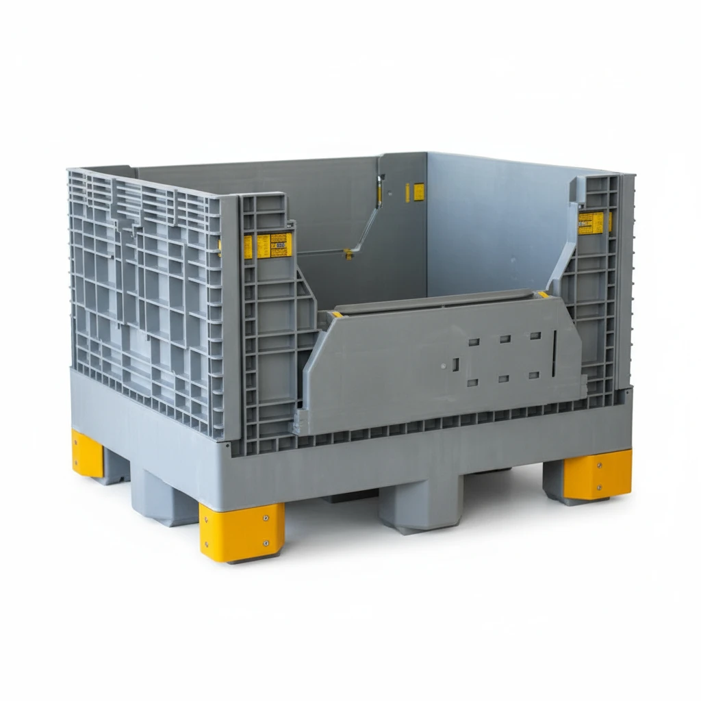 Caixa Pallet Plástica GLT Titanium 860 - M2 Soluções